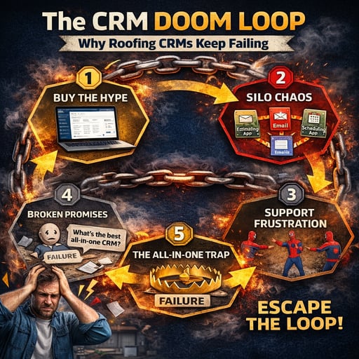The CRM Doom Loop: Why Your Roofing CRM Implementation Keeps Failing ...
